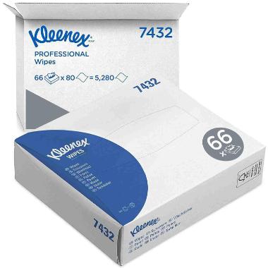Kimberley Clark Kleenex®paper cleaning cloth interfolded white ...