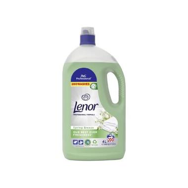 Lenor Professional Spring Breeze liquid fabric softener 4L - Cleaning ...