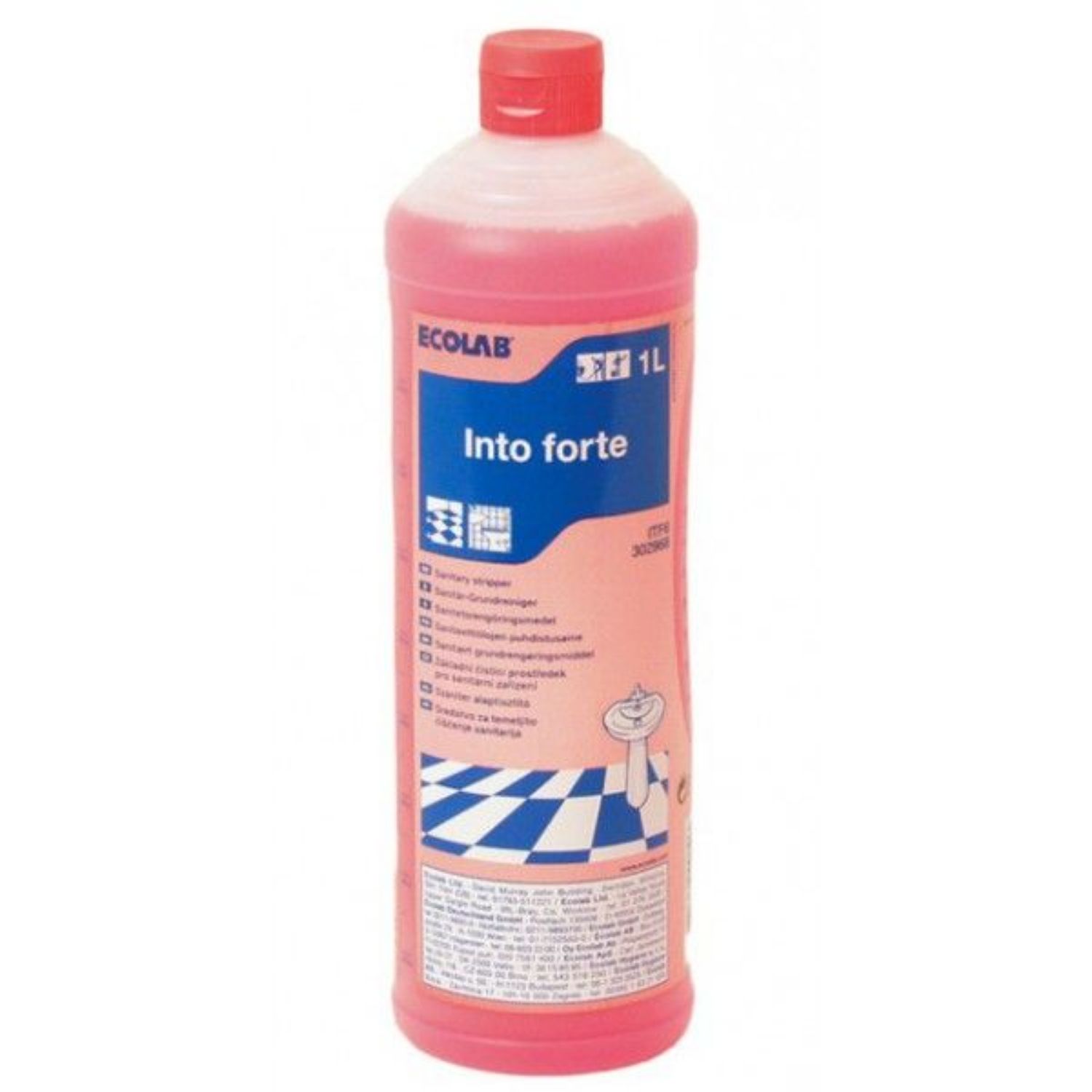 Ecolab Into forte sanitary basic cleaner with long-lasting fresh ...