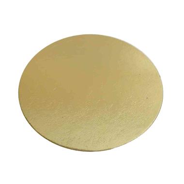 Round gold coaster 30cm 2.6mm - Paper products