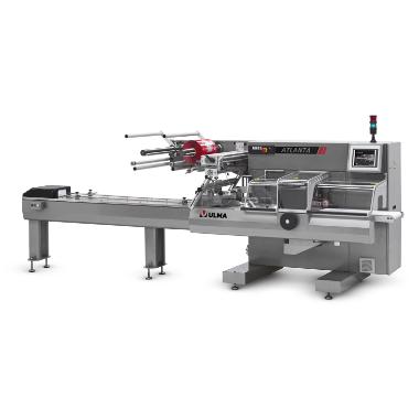 ULMA ATLANTA flowpack wrapper + Dakota inline feeder - Fruit ...
