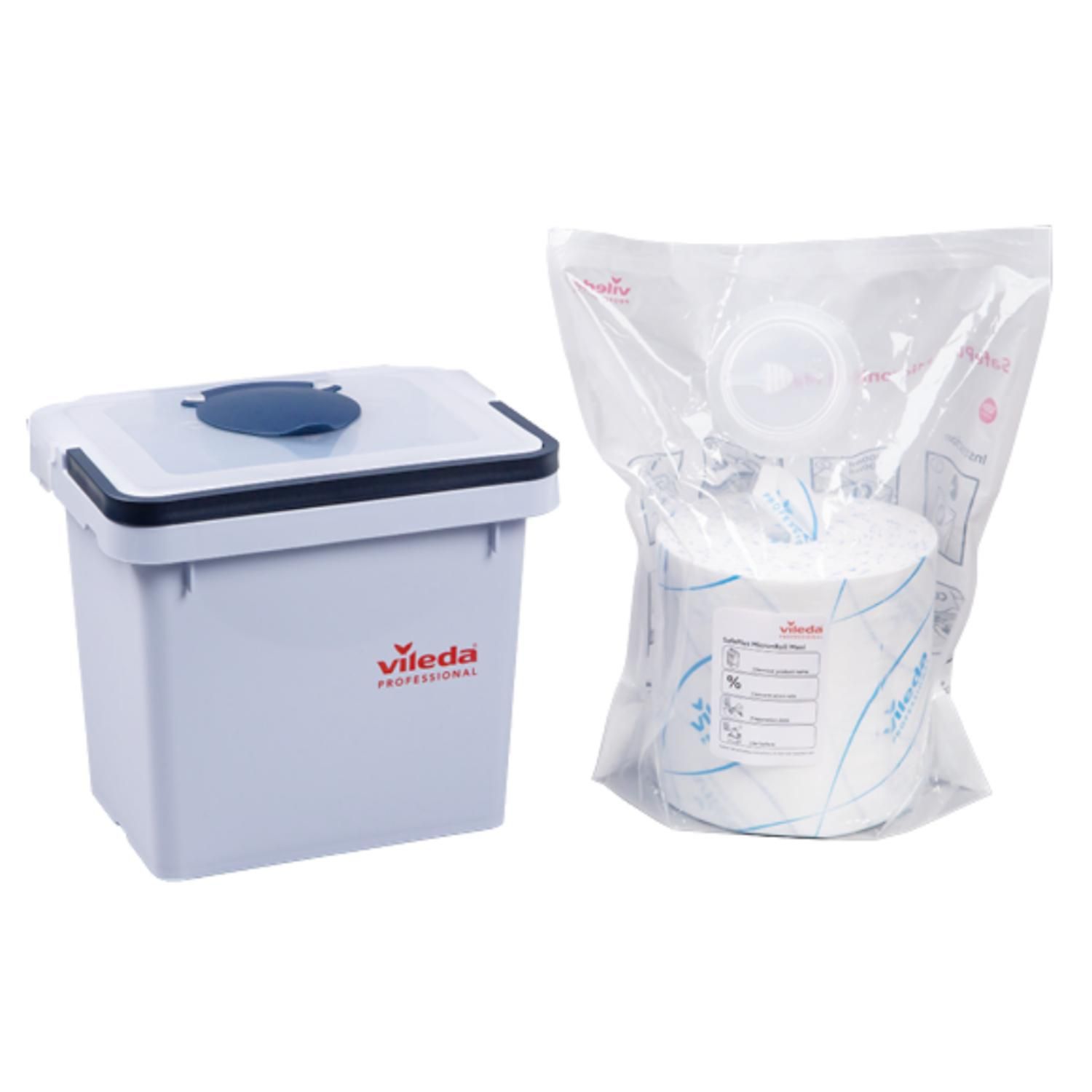 Vileda SafePlus System Maxi bucket dispenser 25x18x22 cm - Industrial ...