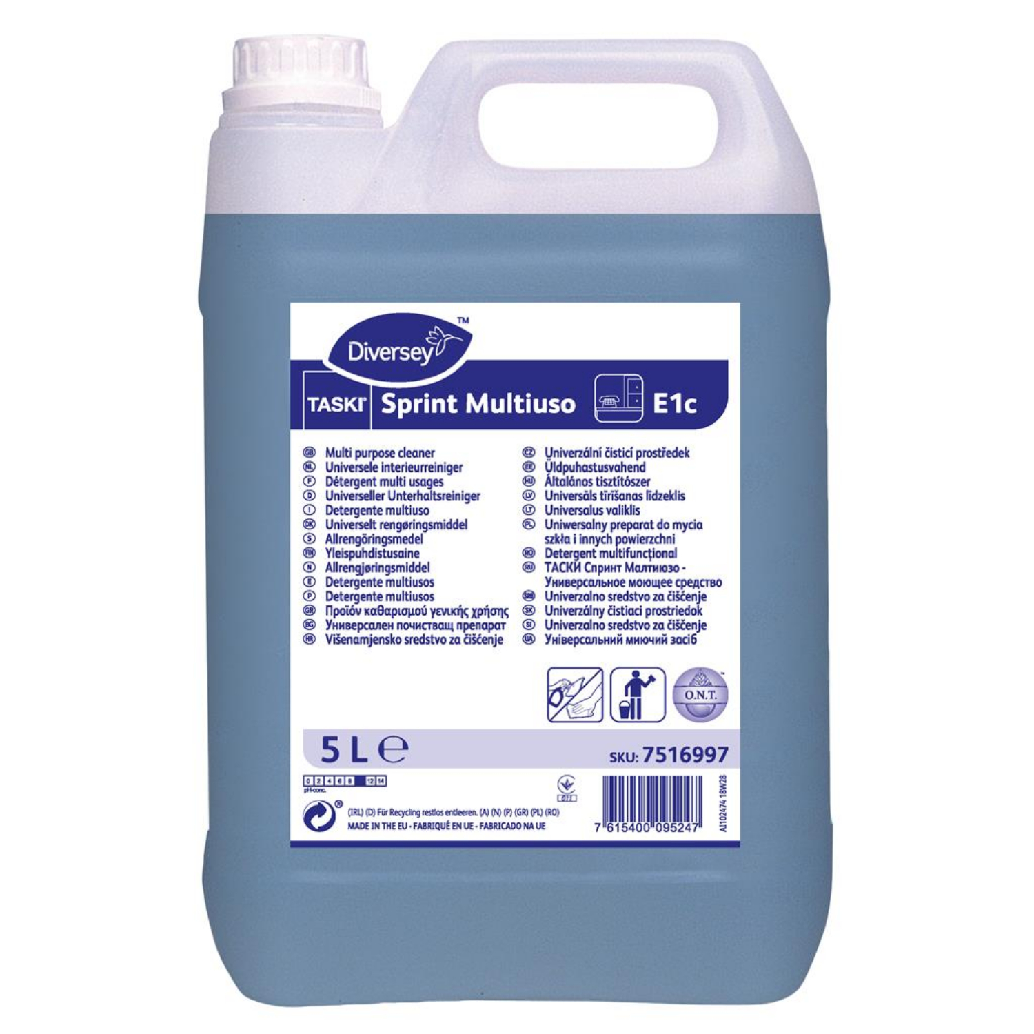 Diversey TASKI Sprint Multiuso general&glass cleaner 5L - General ...