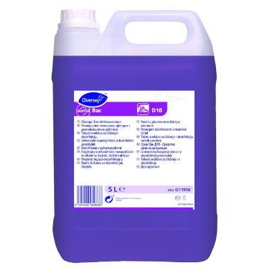 Diversey SUMA Bac D10 disinfectant hand dishwashing liquid 5L - Device ...