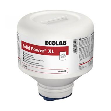 Ecolab Solid Power XL alkaline detergent concentrate for soft water 4.5 ...