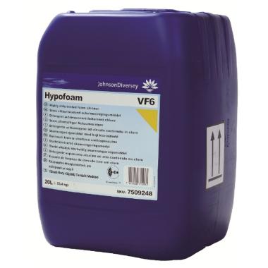 Diversey Hypofoam disinfectant alkaline foam cleaner 20L - Kitchen cleaners