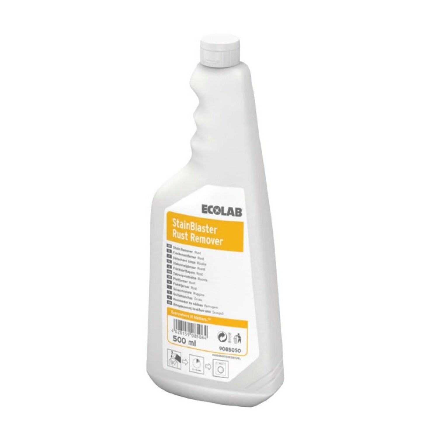 Ecolab STAINBLASTER RUST REMOVER, kézi folteltávolító, 4X500ML - Textil ...