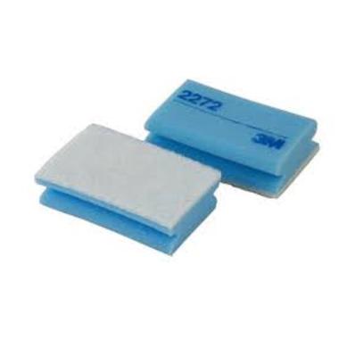 3M Scotch Brite Nr.2272 scrubbing sponge, non-scratching, blue/white ...