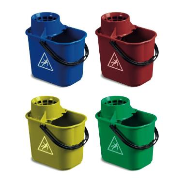 Filmop Master lux mop bucket with sieve, 16L, red - Buckets