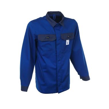 RVK Rock-Chem chemical resistant jacket, acid resistant, blue/black 40 ...
