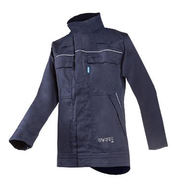 Sioen OBERA multi-standard work jacket, blue - Multinorm & welding ...