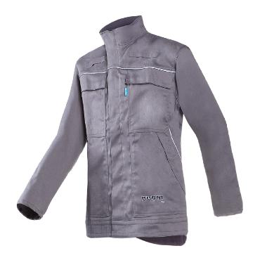 Sioen OBERA multi-standard work jacket, gray - Multinorm & welding ...