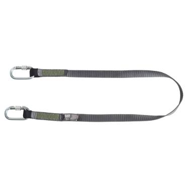 MSA Restraint strap 1.5 m fixed length, steel screw carabiners - Energy ...