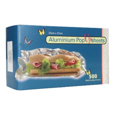 Aluminium-Sheets 23 cm x 27 cm 500 sheets gold-silver - Aluminum Foil