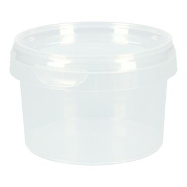 V-Cups & Lid PP Round 280ml - Transparent Packaging