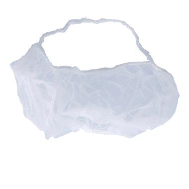 Beard guard PP-fleece 46 cm x 20 cm white - 5. Hygiene Products