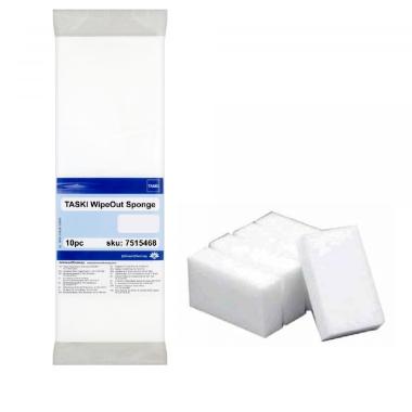 TASKI Wipe Out Sponge 27 cm x 10 cm x 6,5 cm white - Surfaces