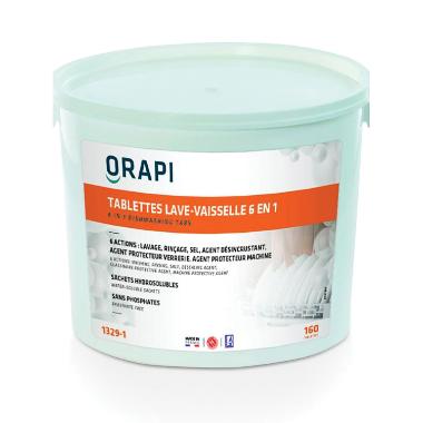Vaatwastablet tabs 6 en 1 Emmer 160pc - Huishoudelijke vaatwasmachines
