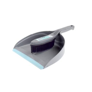 Ramassette - balayette : caoutchouc - gris - "plubo" - Ramasse-poussière