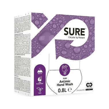 Savon nettoyant désinfectant pour les mains 800 ml Sure Antimic EU ...