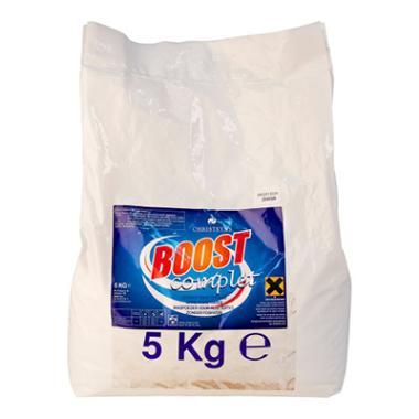 Lessive universelle sans phosphate 5 kg Boost complet - Lessives en poudre