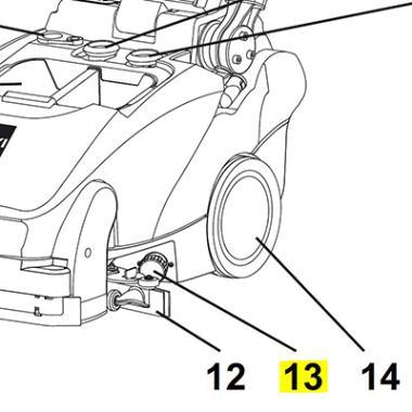 Proper wat.filt.taski swingo 350B - Schrobmachines