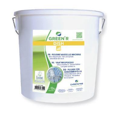 Ecologisch afwasmiddel 10kg Green'R Dish Powder - Automatische dosering