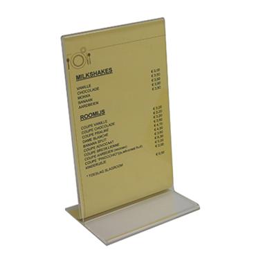 PORTE-MENU PLEXI 19X10CM (1) - Divers